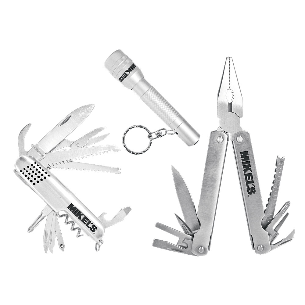 KIT MULTIHERRAMIENTA NAVAJA MULTIUSOS CON LAMPARA 3 EN 1 - Herramientas ...