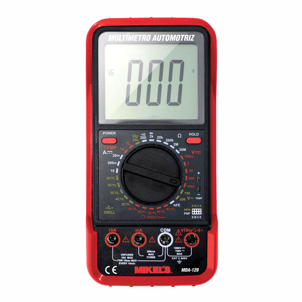 MULTIMETRO DIGITAL AUTOMOTRIZ - Herramientas México